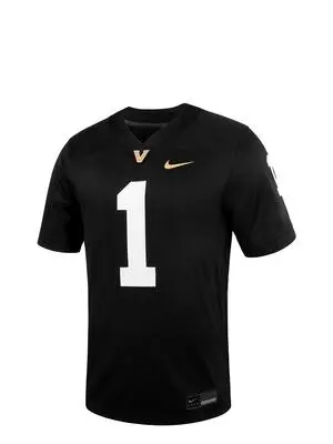 Nike Vanderbilt College Football Replica Jersey - Black