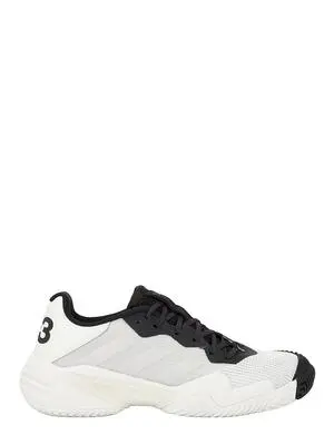 Y3 Tennis Capsule Barricade 13 Sneaker - Orbit Grey & Black