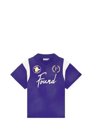 FOUND Premier League Jersey - Eggplant & Cream