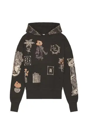 SAMUEL ZELIG Jardin Hoodie - Charcoal