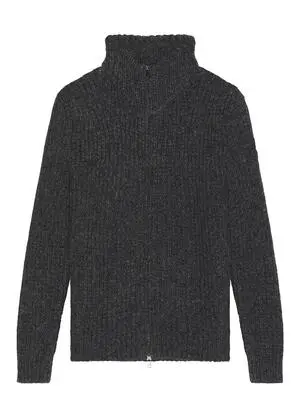 Moncler Zip Cardigan - Dark Grey
