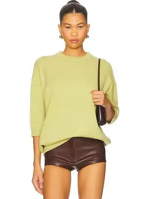 SEROYA Jacey Pullover Sweater - Green Tea