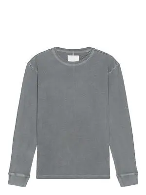 Citizens Of Humanity Waffle Crewneck Sweater - Grey