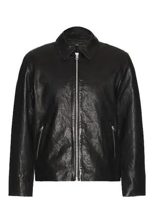 Rag & Bone Melrose Leather Jacket - Black