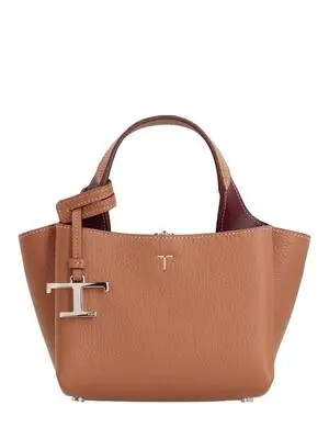 TOD'S Micro Leather Handbag Brown