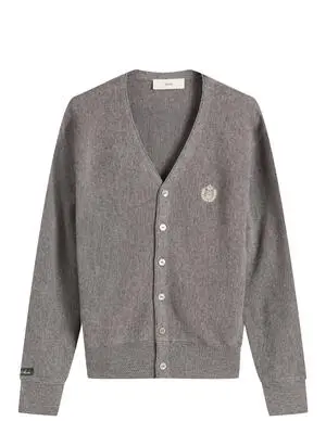 DUNST Wool Logo Cardigan