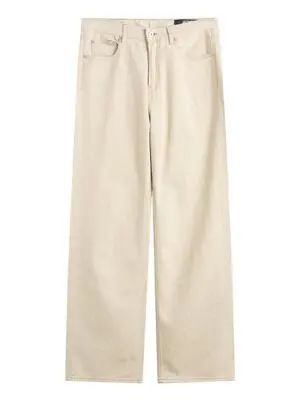 Jacquemus Cotton Hemp Five-pocket Trousers - Light Beige