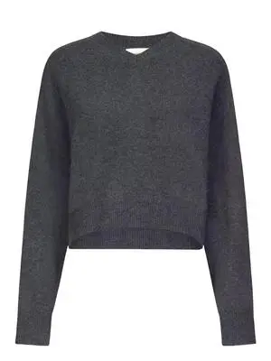 Loulou De Saison V-neck Sweater - Grey
