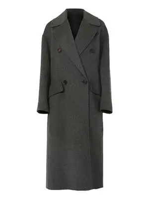 MAX MARA Flap-Pockets Double-Breasted Coat