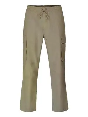 MOORER Cargo-pocket Drawstring Trousers - Neutrals