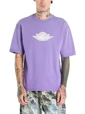 JORDAN Wings-print Logo T-shirt - Purple
