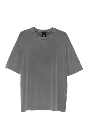 THOM KROM Washed-out Cotton T-shirt - Grey