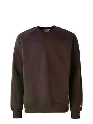 Carhartt Work In Progress Cotton Long-sleeve Sweatshirt - Brown