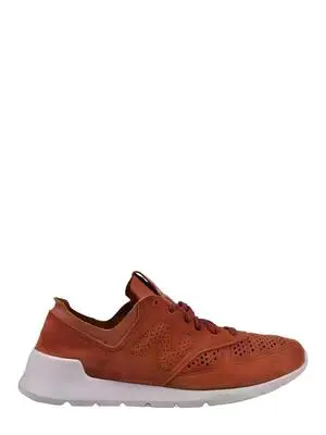 NEW BALANCE 1978 Perforated Suede Sneakers - Orange