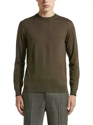 Peserico Long-sleeve Sweater - Brown