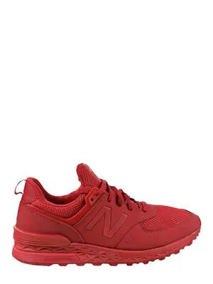 NEW BALANCE 574 Mesh Sneakers - Red