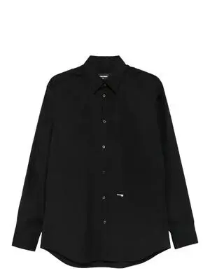 Dsquared2 Long-sleeve Button-up Shirt - Black