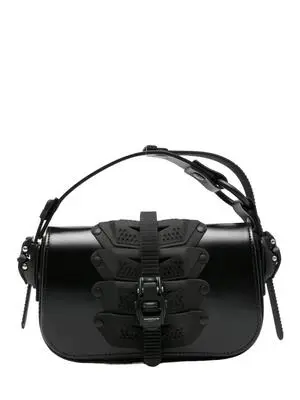 INNERRAUM Buckle-fastening Panelled Tote Bag - Black