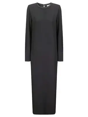 Alberto Biani Long-sleeve Dress - Black