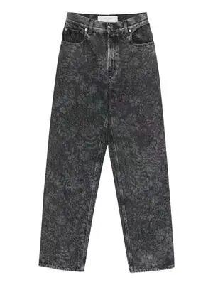 GOLDEN GOOSE Acid-wash Five-pocket Jeans - Grey