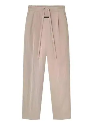 Fear Of God Pleat-Detailed Drawstring Trousers Neutrals