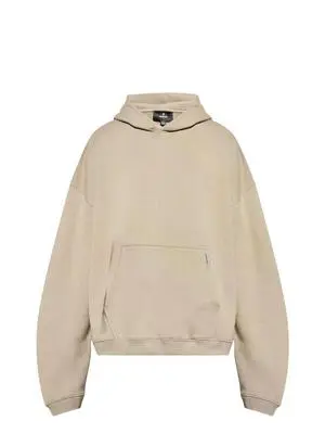 REPRESENT Kangaroo Pocket Hooded Sweater - Neutrals
