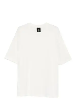 THOM KROM Round-neck Short-sleeve T-shirt - Neutrals
