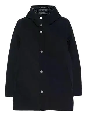RRD Hooded Button Coat - Blue