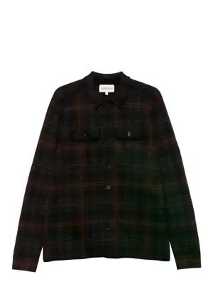 Eric Bompard Checked-pattern Shirt Brown