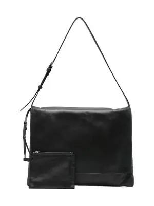THE ROW Flap Shoulder Bag - Black