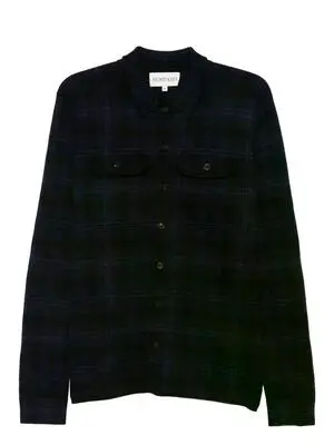 Eric Bompard Plaid-pattern Shirt Blue
