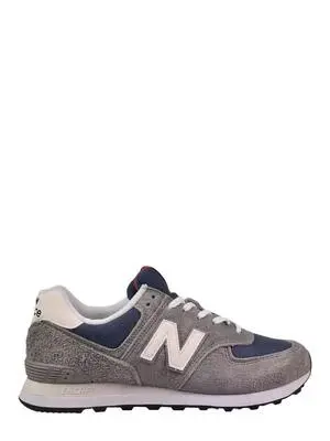 NEW BALANCE 574 Suede Sneakers - Grey