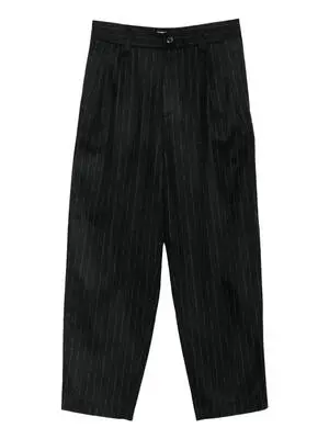 Barena Venezia Pinstripe Pleated Trousers - Grey
