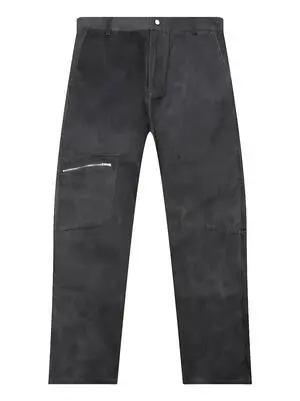 REPRESENT Washed Cotton Trousers - Grey