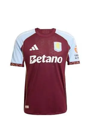 Adidas Aston Villa Fc 25/26 Home Authentic Jersey - Maroon Glow Blue