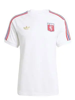 Adidas Olympique Lyonnais Anniversary T-shirt - White