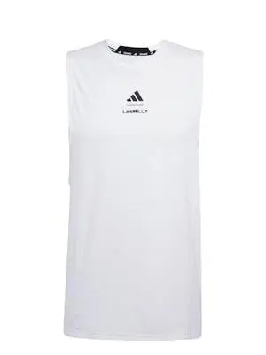 Adidas Les Mills Graphic Tank Top - White