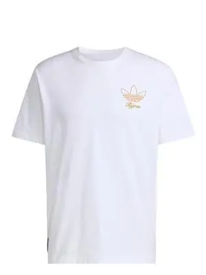 Adidas Tigres Uanl Terrace Icons Graphic Tee Shirt - White