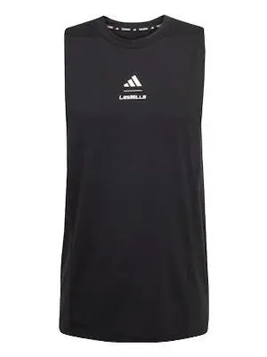 Adidas Les Mills Graphic Tank Top - Black