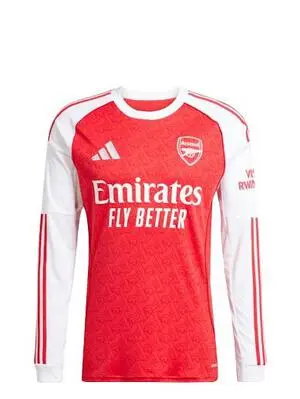 Adidas Arsenal 25/26 Long Sleeve Home Jersey - Better Scarelet Red/white