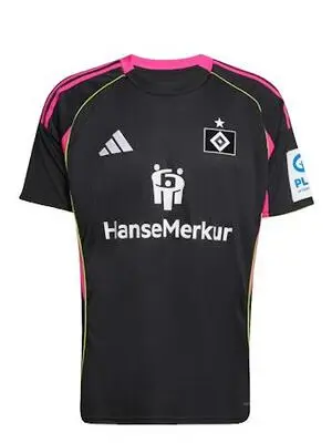 Adidas Hamburger Sv Jersey - Black Team Semi Sol Yellow