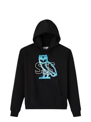 OVO X Scarborough Shooting Stars Galaxy Hoodie - Black