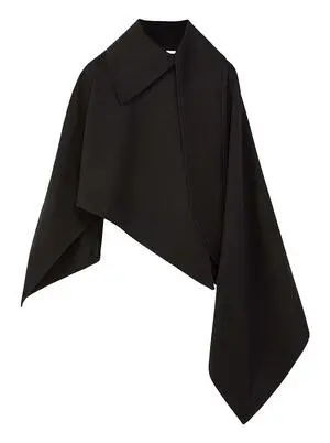LOEWE Asymmetric Cotton Cape