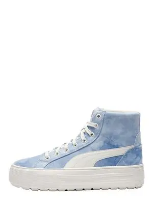 PUMA Kaia 2.0 Mid Clouds Platform Sneakers - White