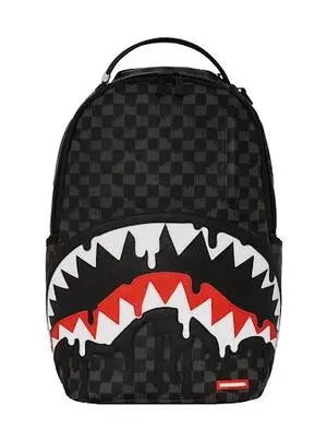 SPRAYGROUND Dripping Sharks In Paris Dlxv Backpack - Black/red