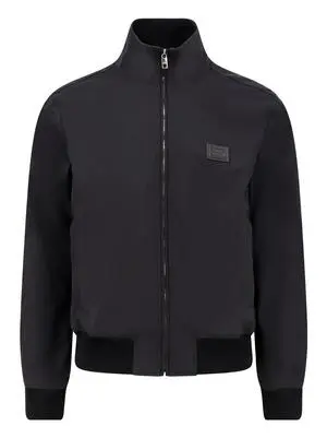 Dolce & Gabbana Wool Blend Jacket - Black