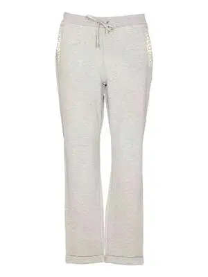 Liu Jo Pearl-embellished Track Pants - Grey
