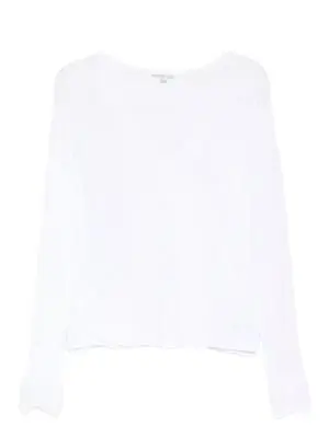 JAMES PERSE Long-sleeve V-neck T-shirt - White