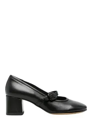 POMME D´OR Buckle Heeled Pumps - Black