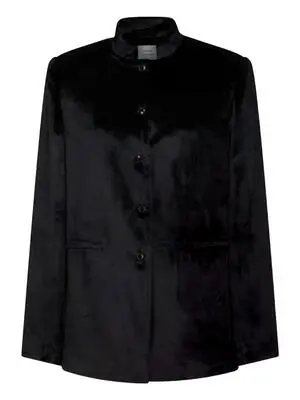 Loulou De Saison Lara Stand-collar Jacket - Black